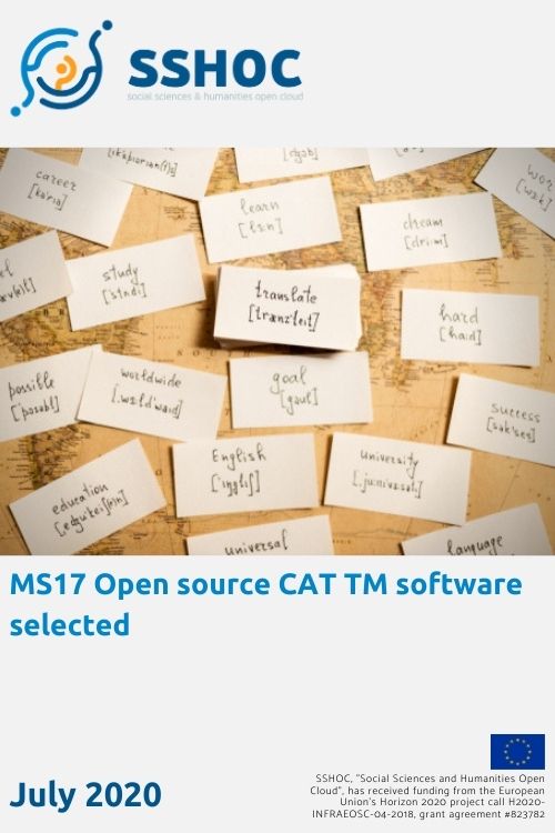 MS17 Open source CAT TM software selected | SSHOPENCLOUD